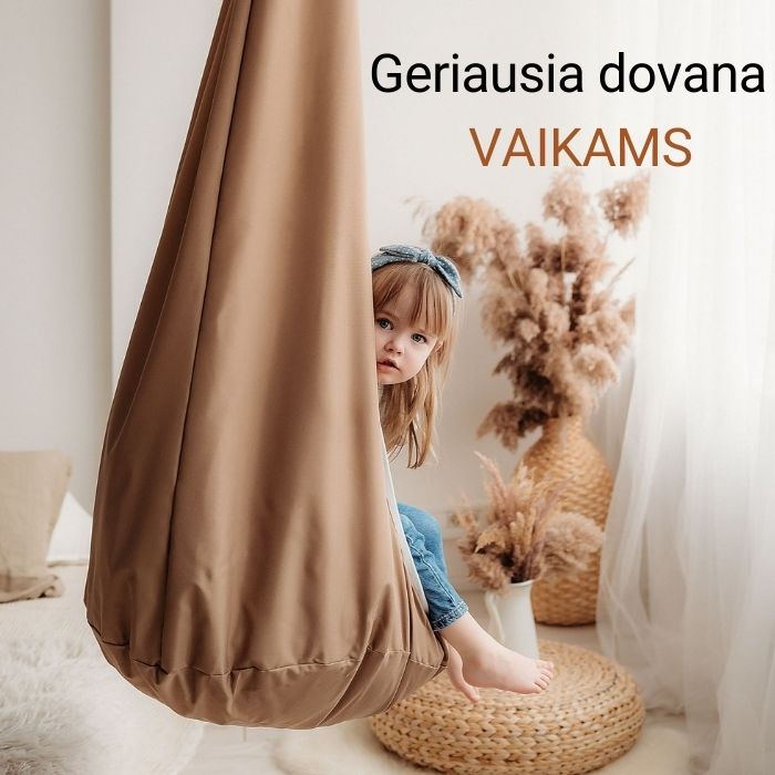 Kambario sūpynės vaikams KOKONAS – Supuosi